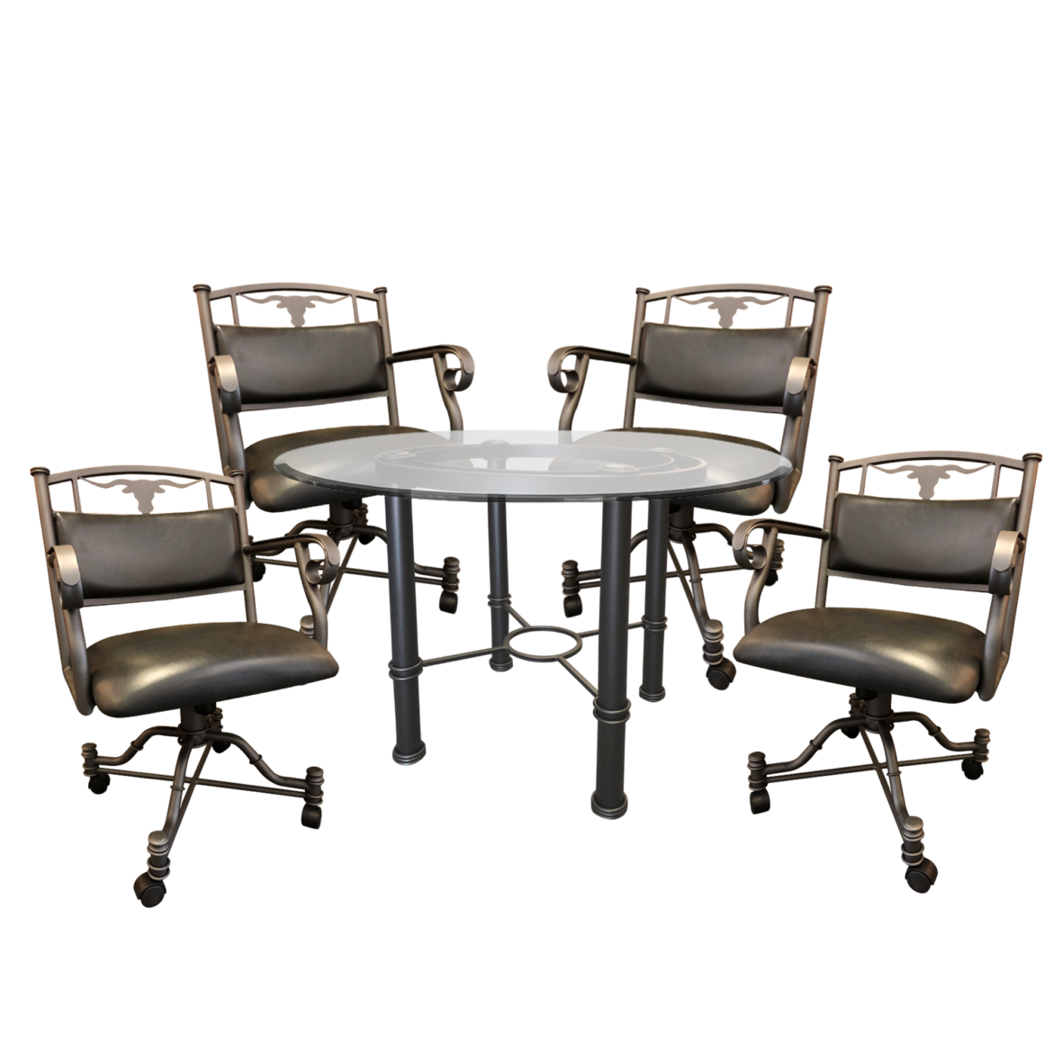 Callee Wrangler Tilt Swivel Dining Chair | Barstool Designs