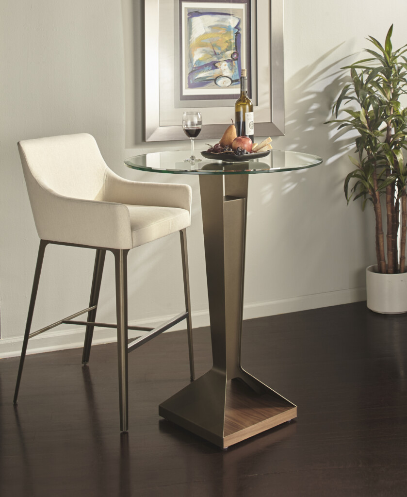 Elite Modern Dunbar 4035B Stationary Stool | Barstool Designs
